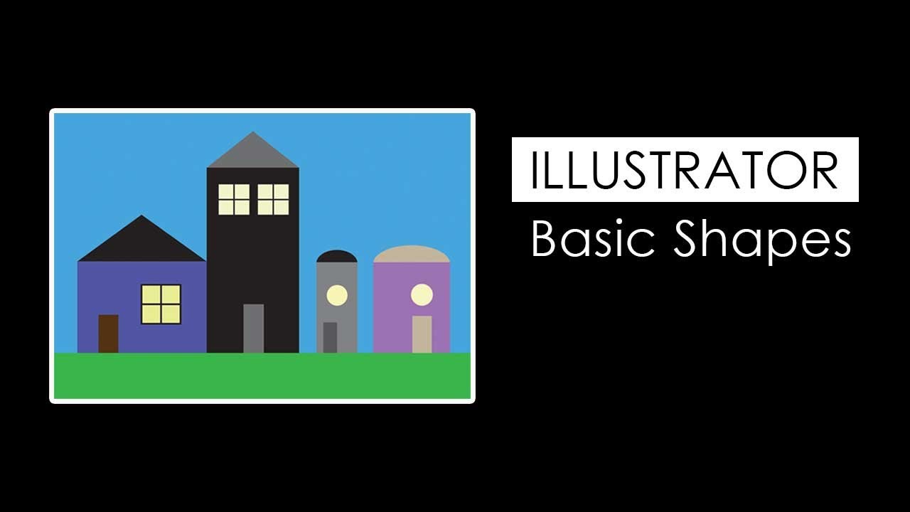 Illustrator Basic Shapes Tutorial