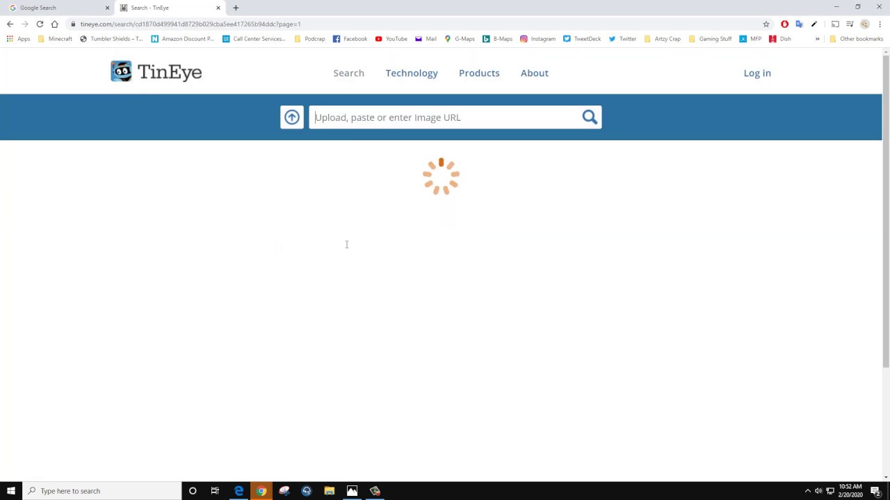 Reverse Image Search with Google and Tineye
