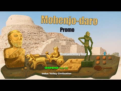 Mohenjo-daro مُھين جو دڙو, meaning 'Mound of the Dead Men موئن جو دڑو .Promo tour guide Documentary.