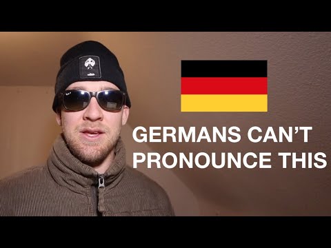 English words and sounds that Germans will never pronounce correctly