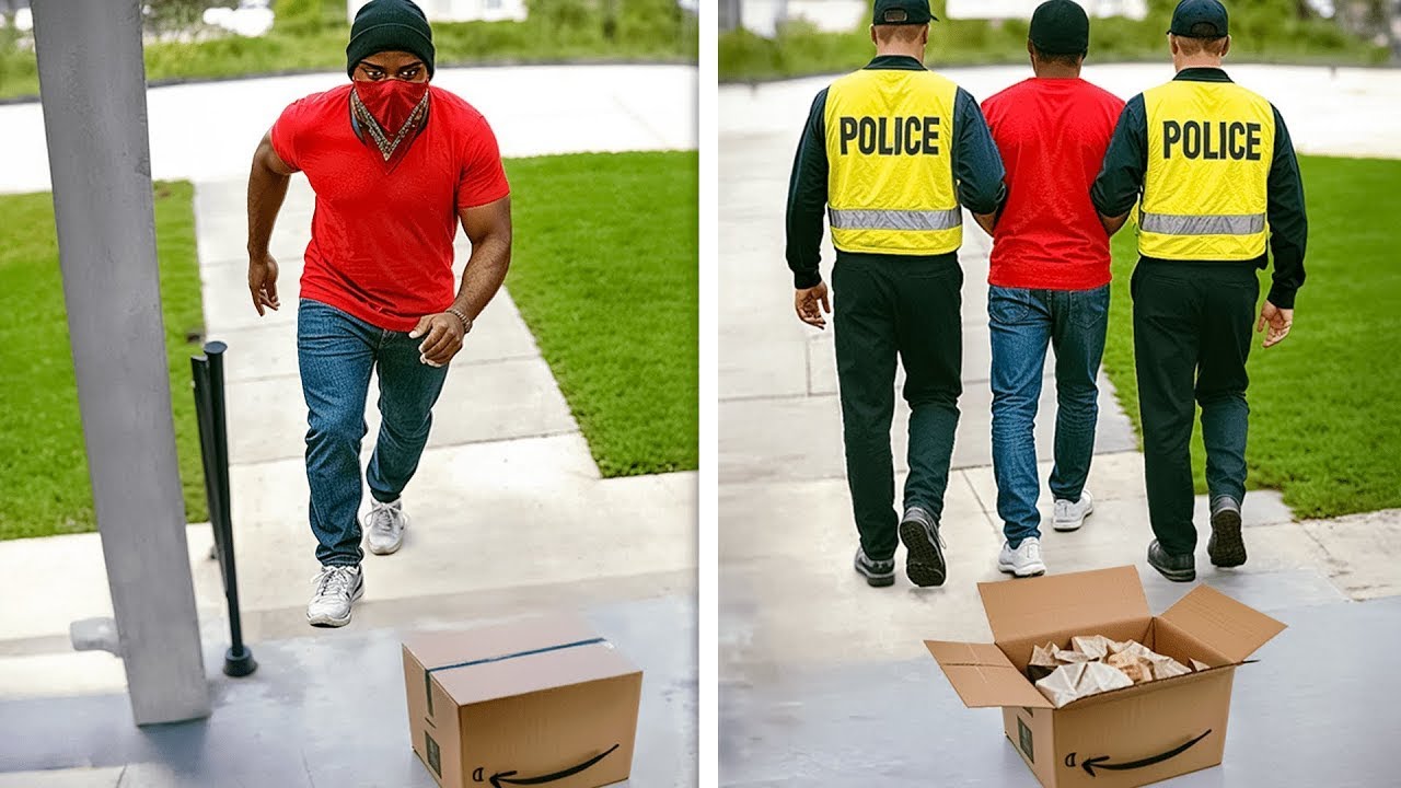 When Package Thieves STEAL From The WRONG House!