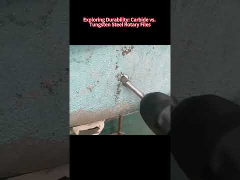 Carbide vs. Tungsten Steel Rotary Files: Which Lasts Longer?