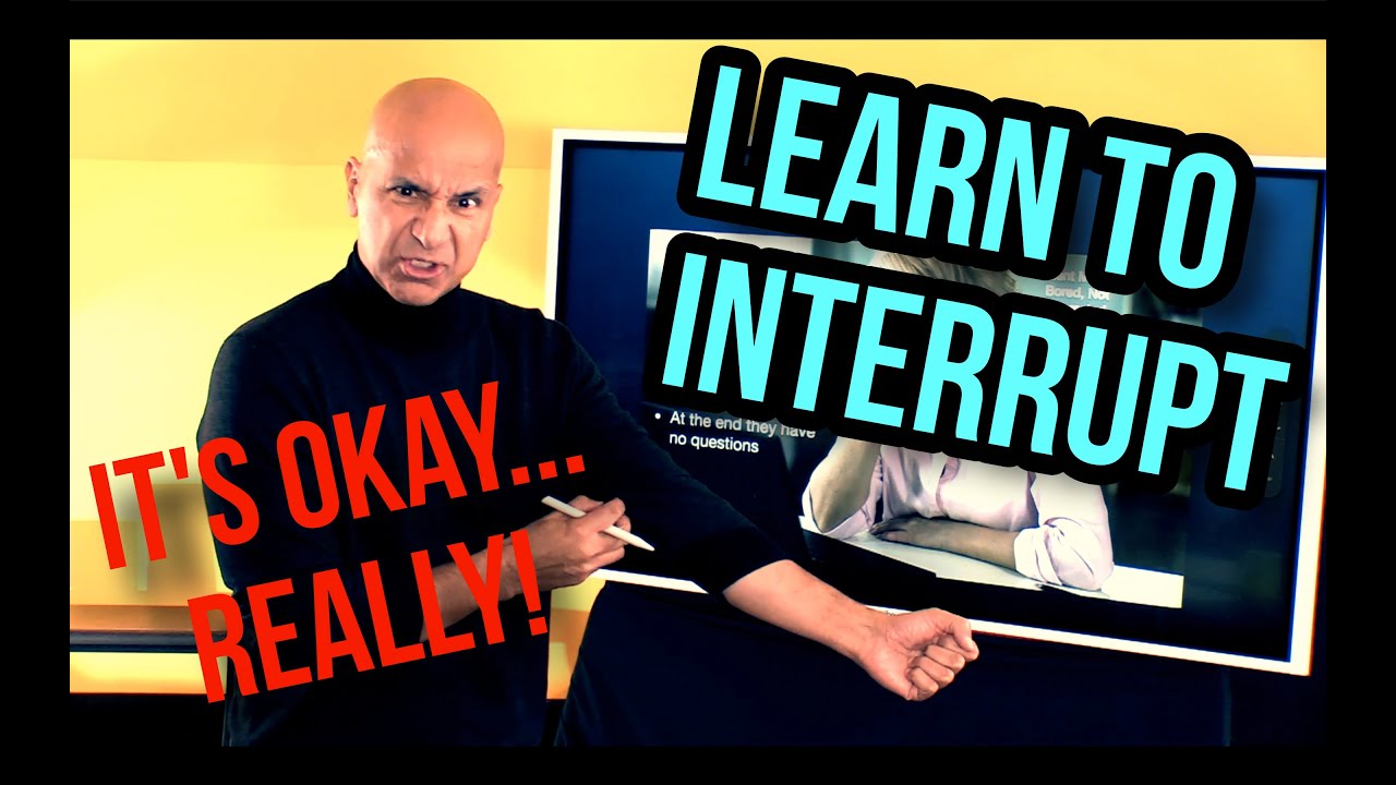 Virtual Selling - Use Pattern Interrupts to Hold Their Attention