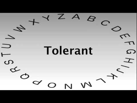 SAT Vocabulary Words and Definitions — Tolerant