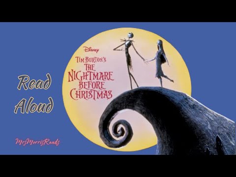DISNEY STORYBOOK PRESENTS TIM BURTON'S THE NIGHTMARE BEFORE CHRISTMAS Halloween Read Aloud