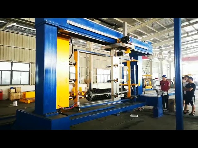 Hydraulic Extractor - 4 Axis Filament Winding Machine 2 Spindle ...