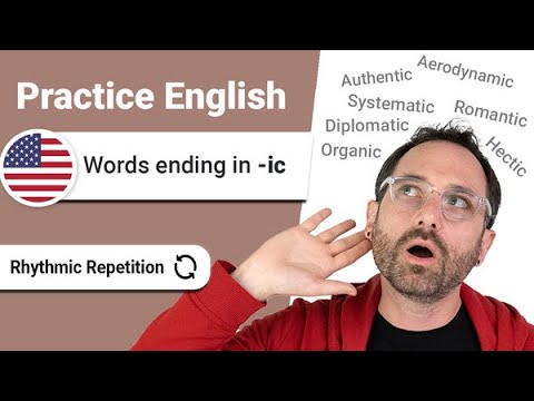 CAN YOU DO IT? English Pronunciation Challenge | Words ending in -ic.