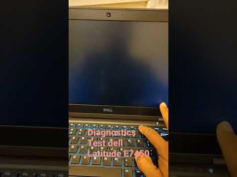 Diagnostic test dell latitude E7450