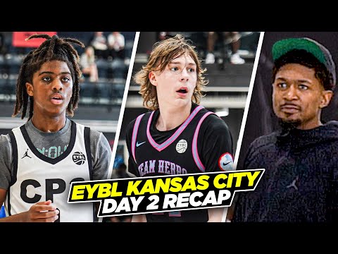 Little Chris Paul SHUTS Down The Gym | Vaughn Karvala Was On DEMON TIME! EYBL KC Day 2 Recap!