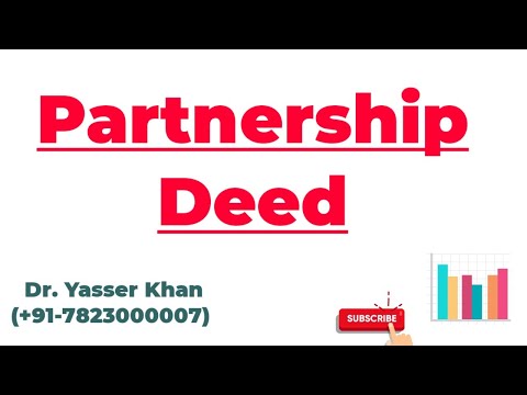 Partnership | Partnership Deed | Meaning Of Partnership Deed | Business Studies | Commerce | CUET