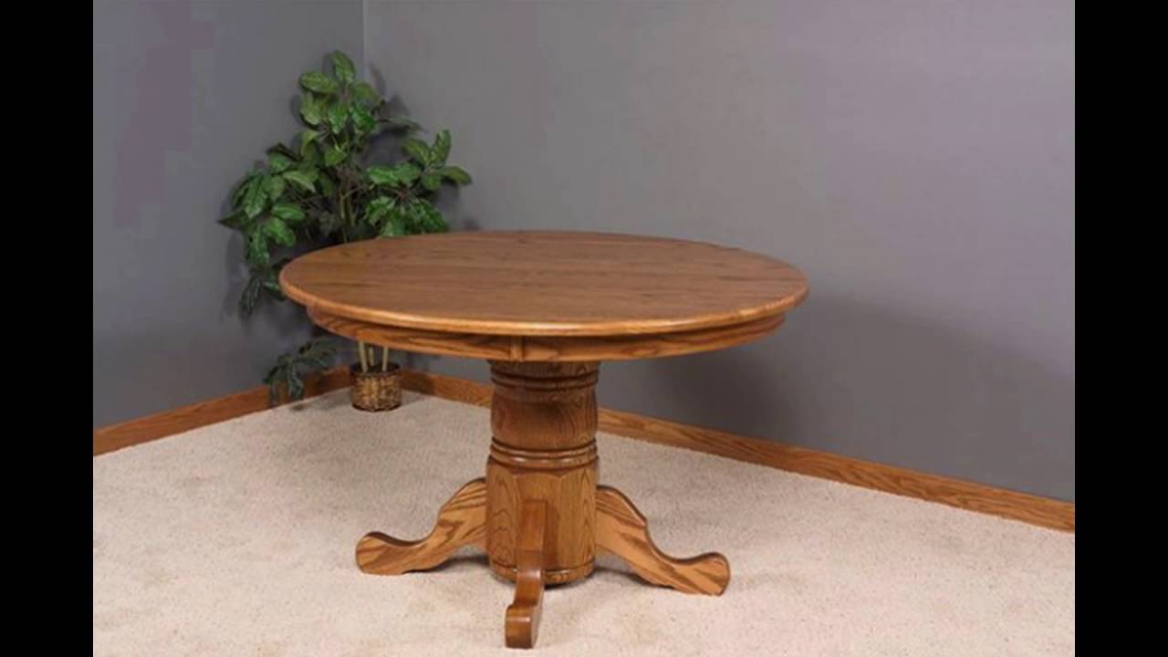 Round Pedestal Dining Room Tables