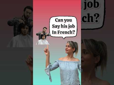 The correct word and pronunciation of hairdresser in French #short #french