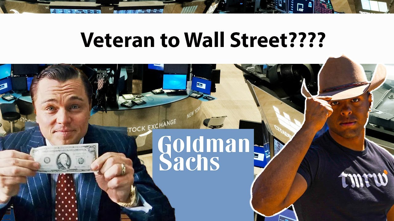 How to transition from a Veteran to Wall Street // Goldman Sachs VIP Overview