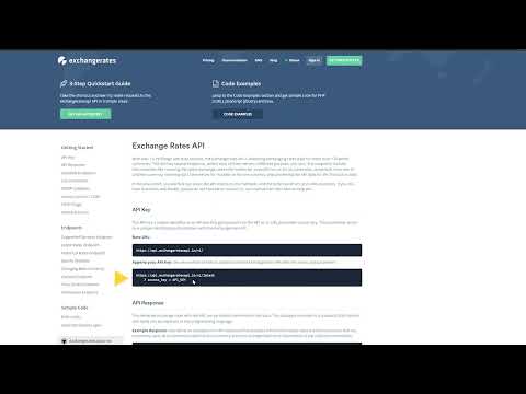 Learn How To Use Exchangerates API | Currency Converter