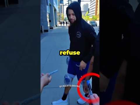 Why NBA Players Don’t Sign Anything With Blue Pens.