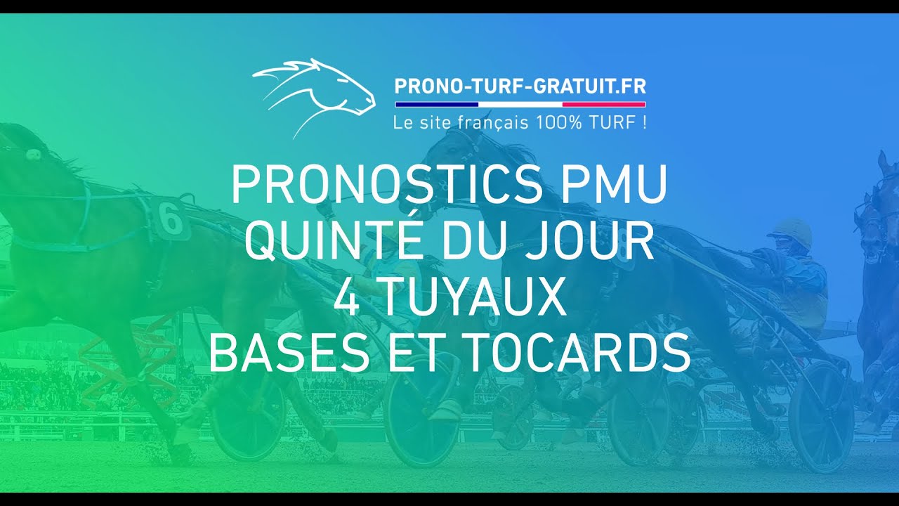Pronostic Quinté. Mercredi 17/04/2024 : Pronostics PMU, 4 Tuyaux, Bases Solides et Tocard du jour