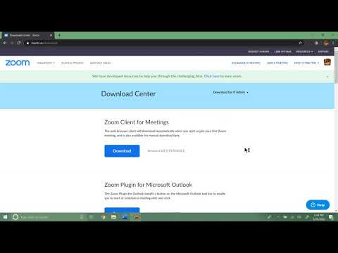 Zoom: Computer: How to download and setup Zoom on a computer