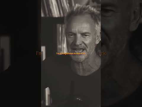 (Lyrics) Englishman In New York - Sting #shorts #lyrics #music #nostalgic