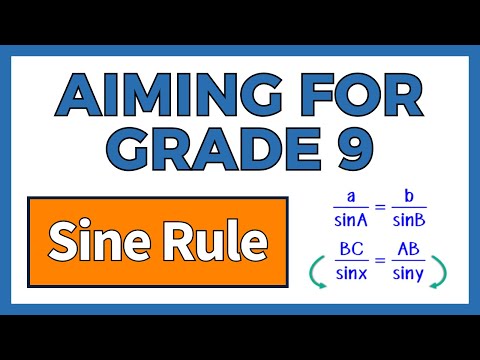 Aiming For Grade 9: Sine Rule | GCSE Maths | The Online Maths Tutor
