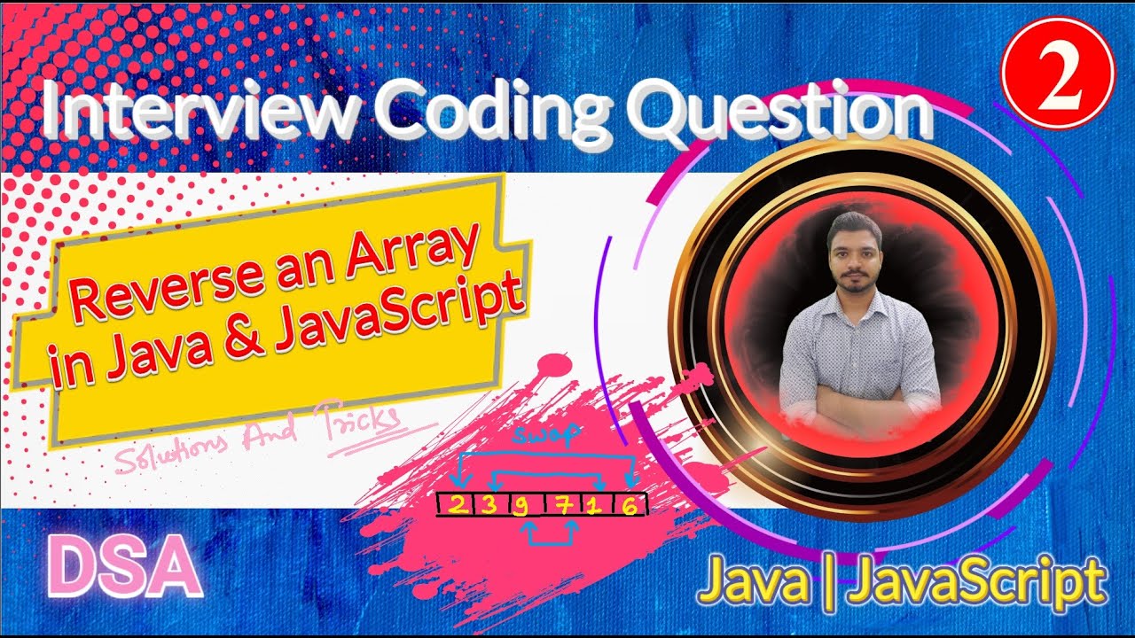 Reverse an Array in Java & JavaScript | Complete Coding Tutorial for Beginners 🚀