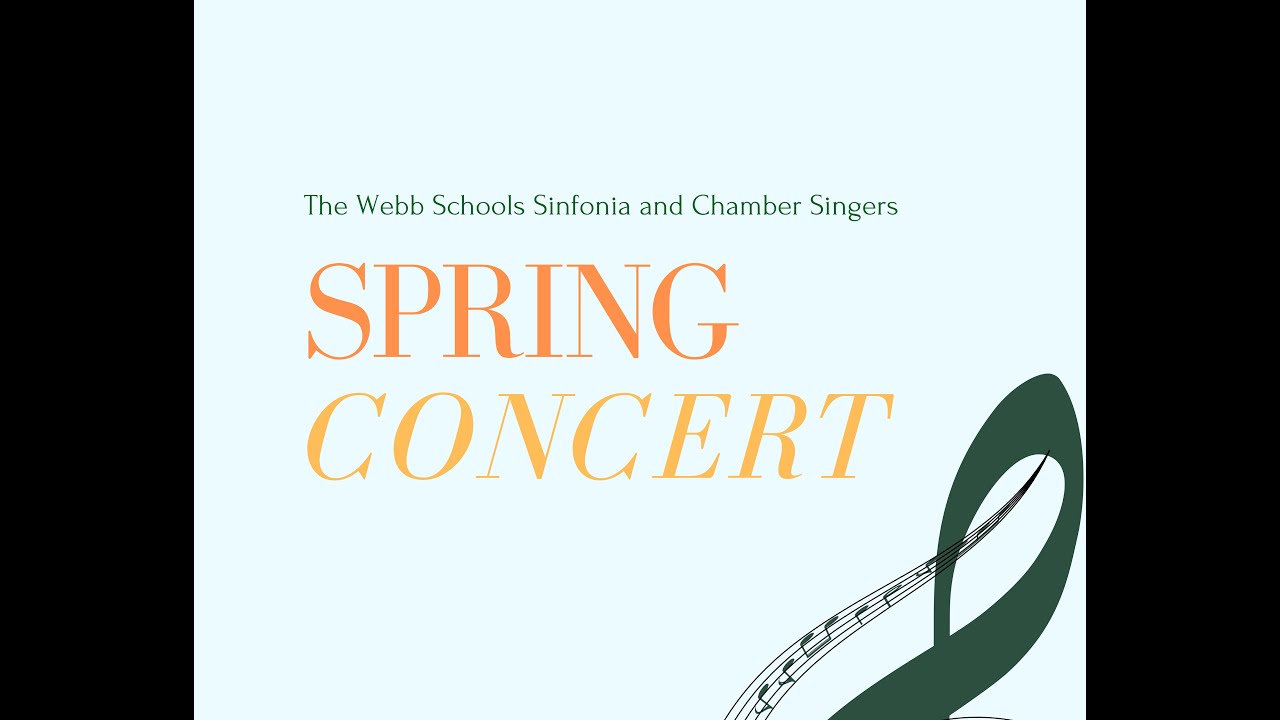 The Webb Schools: Spring Concert 2026
