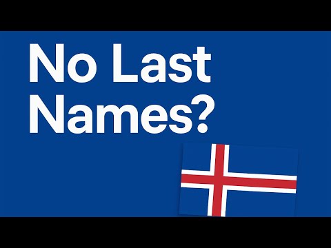 Why Iceland Has No Last Names | One Curious Thing