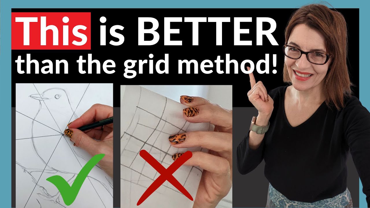 BETTER than the Grid Method: Scale up drawings faster and easier!