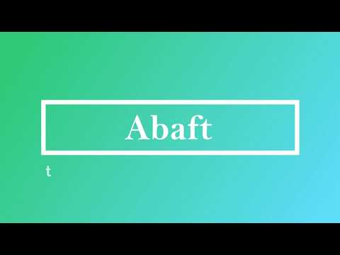 Abaft Pronunciation and Meaning