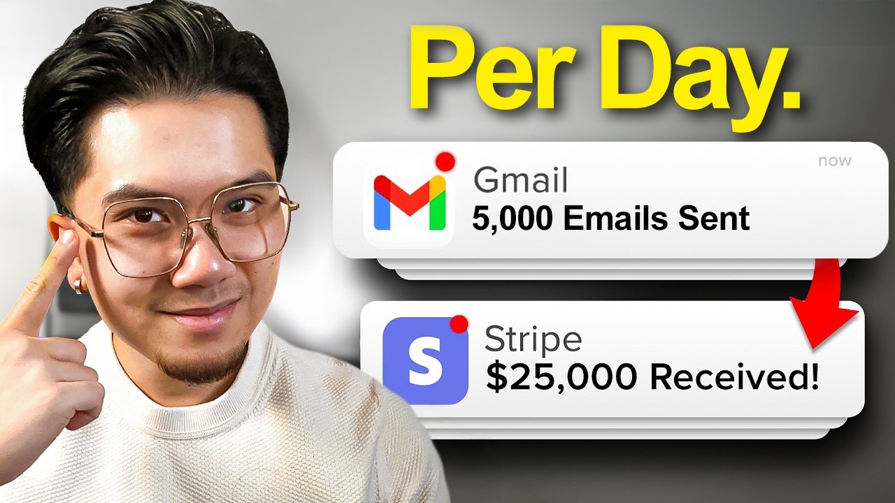 How To Send 5,000 Cold Emails Per Day (FULL MASTERCLASS)