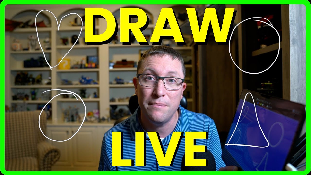 How to Draw on Live Video with iPad Pro for YouTube