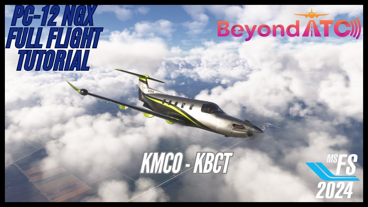 How do i transition from a level flight in to a vnav in the PC-12 NGX - ATC, Traffic & NAVAIDs ...