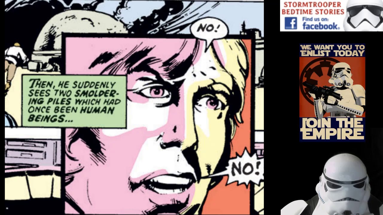Star Wars 2 1977 Comic Reading