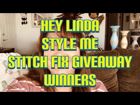 Stitch Fix Giveaway winners 📦
