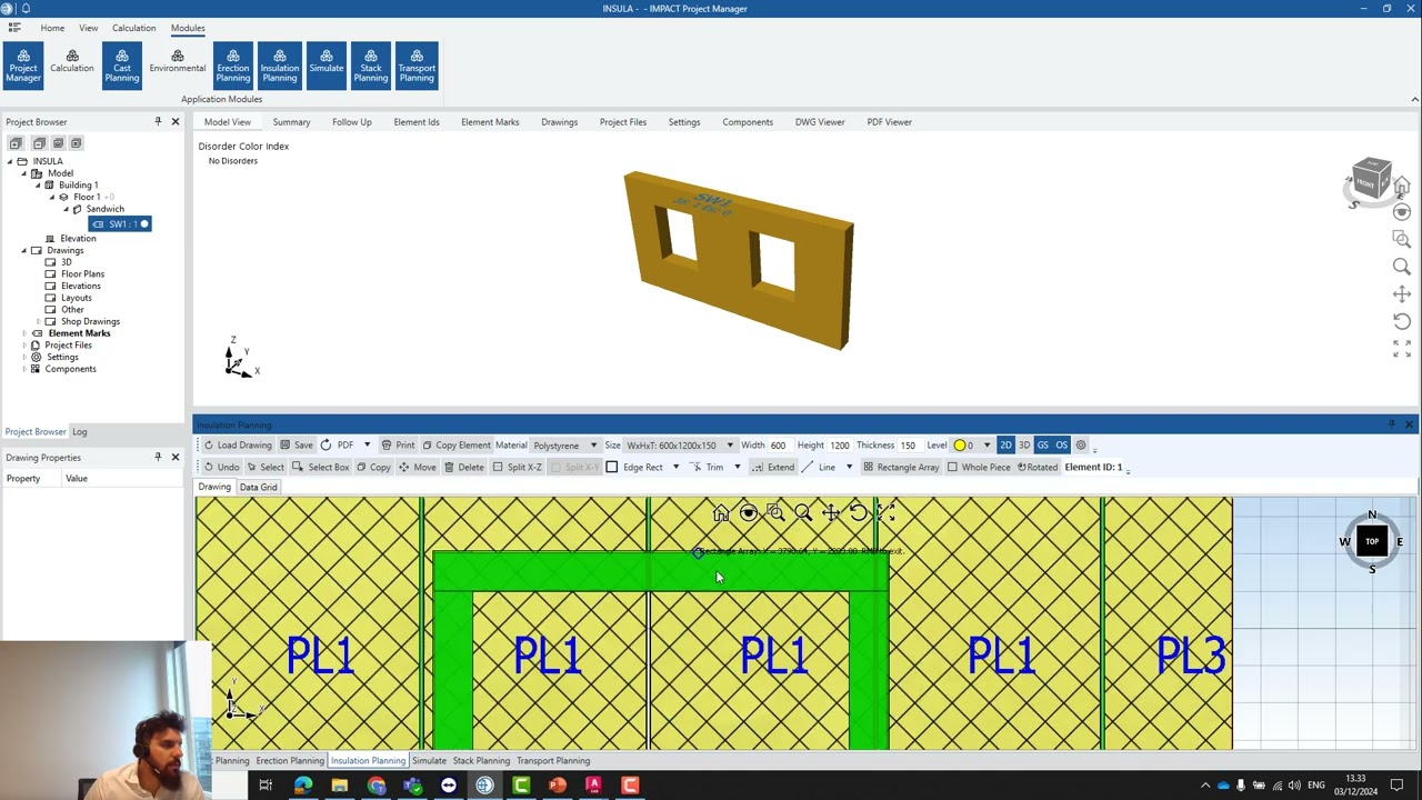 IMPACT Tip of the Week #177 - Insulation planning, spacing between girders