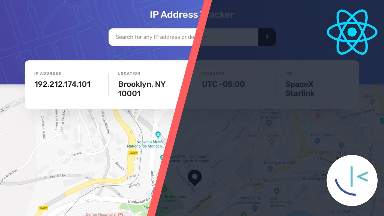 IP Address Tracker - Frontend Mentor Challenge