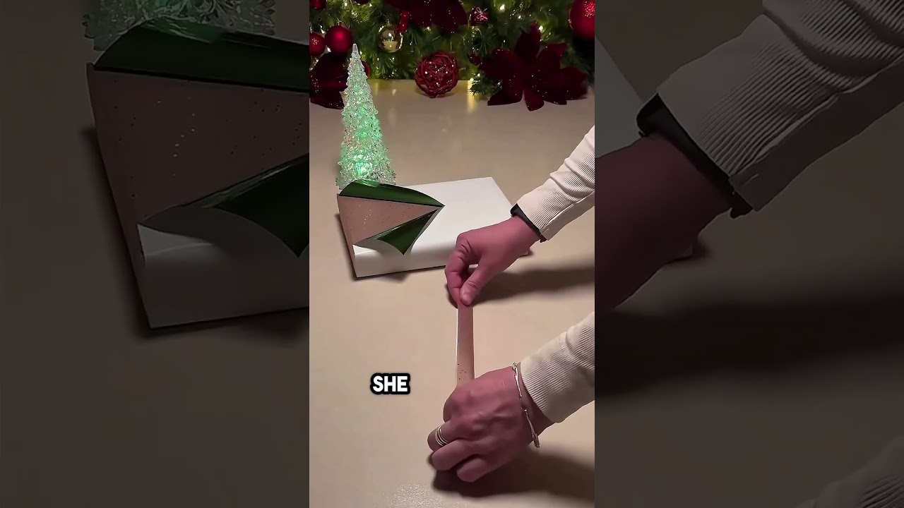 this is what she made for her husband as a gift ♥️ #shorts