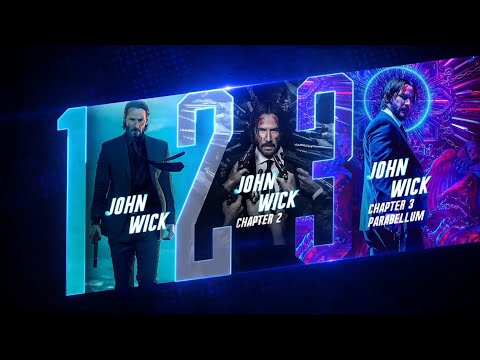 #Threequel | #JohnWick: Chapter 1, 2 & 3 | Saturday | 12 PM Onwards