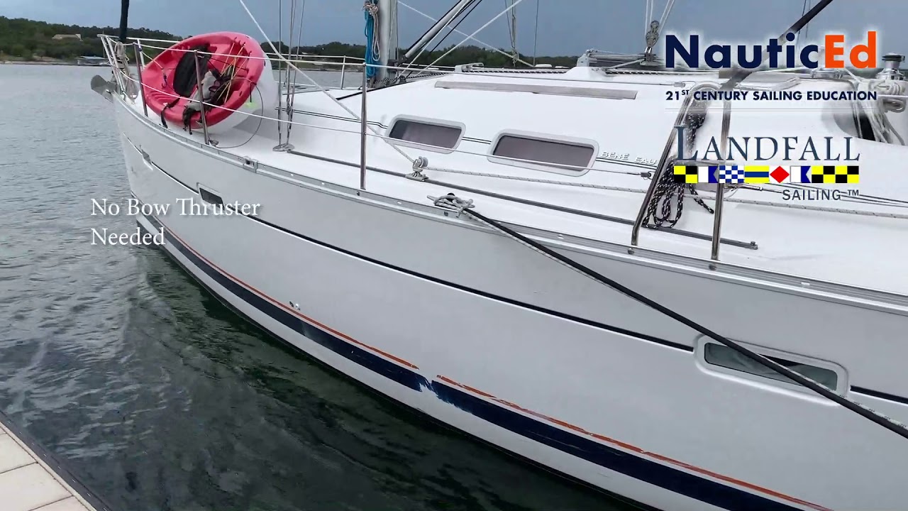 How to spring your sailboat or powerboat on to the dock single-handed using a midships spring line