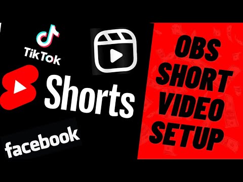 How To Create YouTube Shorts in OBS for YouTube, TikTok, Instagram and Facebook