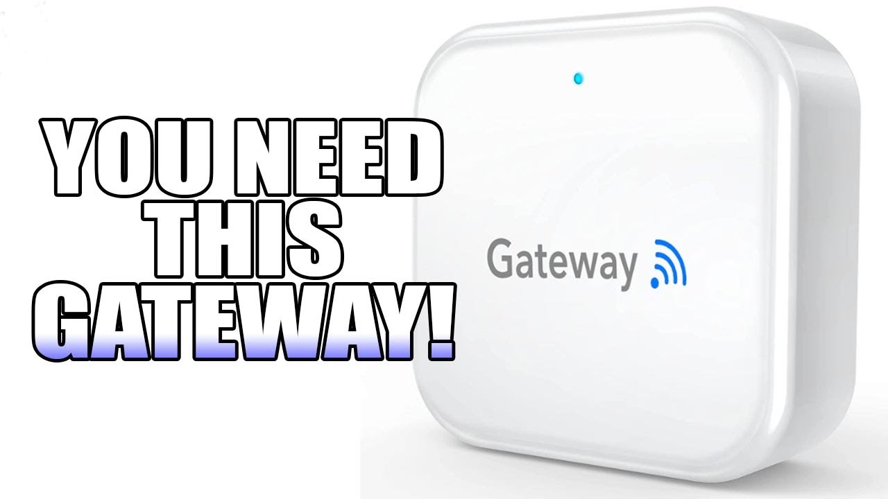 Smart Wi-Fi Gateway Work with TTLock App, G2 Hub for Keyless Entry Door Lock
