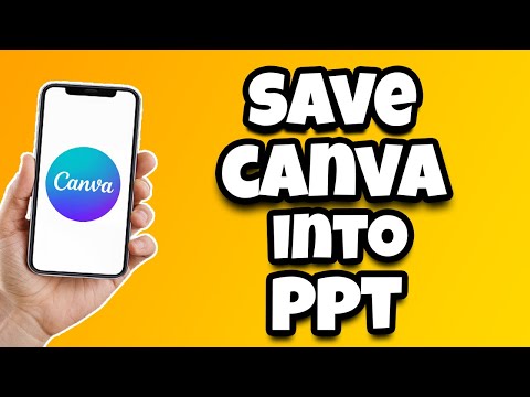 How To Save Canva Presentation into Microsoft Powerpoint File