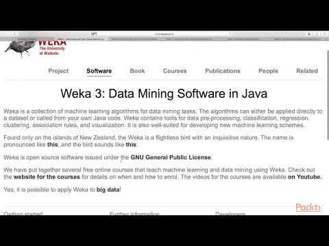 Learn Introduction to Artificial Intelligence with Java Brief Introduction to Weka| packtpub com ...