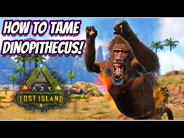 Ark Lost Island guide: How to tame Dinopithecus
