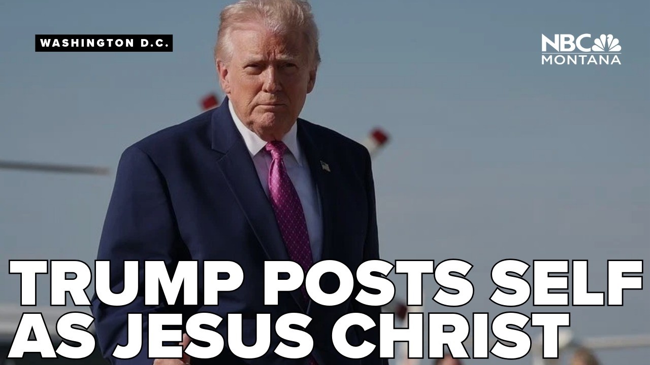 Trump gets backlash for posting picture of himself as Jesus Christ