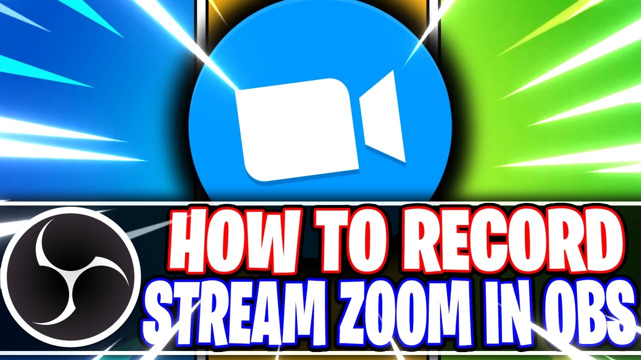 OBS Studio: How to Record + Stream Zoom Meetings (OBS Studio Tutorial)