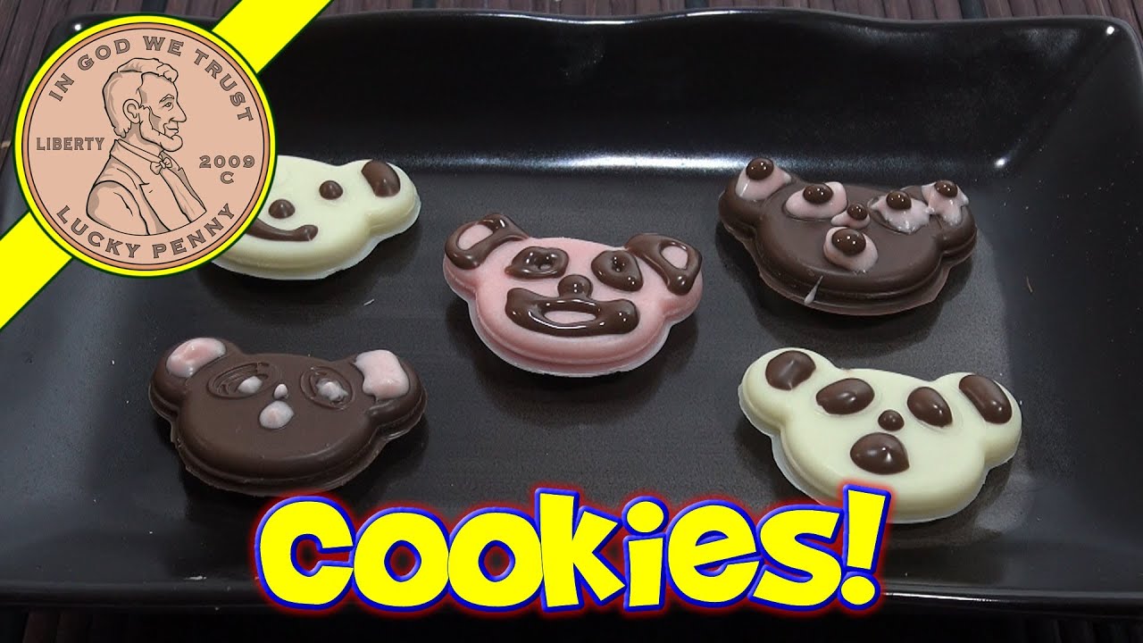 Japanese Kabaya Chocolate Panda Face Cookie Making Kit