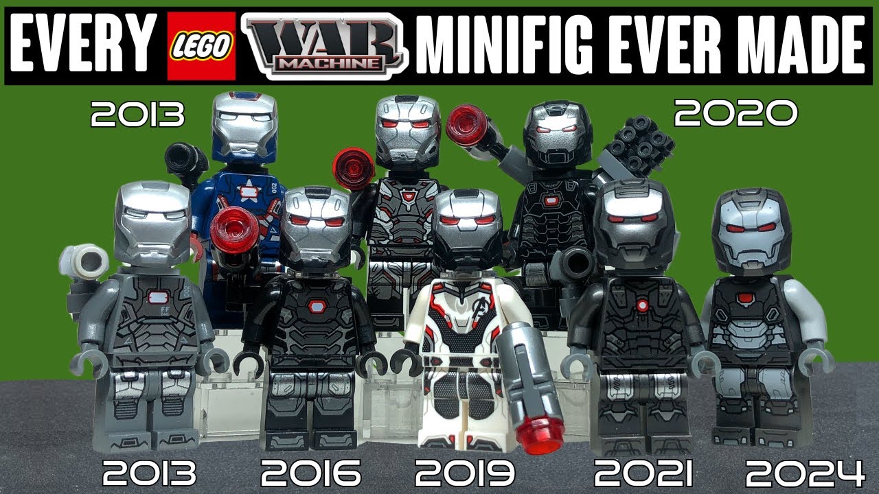 COMPARISON: EVERY LEGO WAR MACHINE Minifig Ever (2013 - Present)