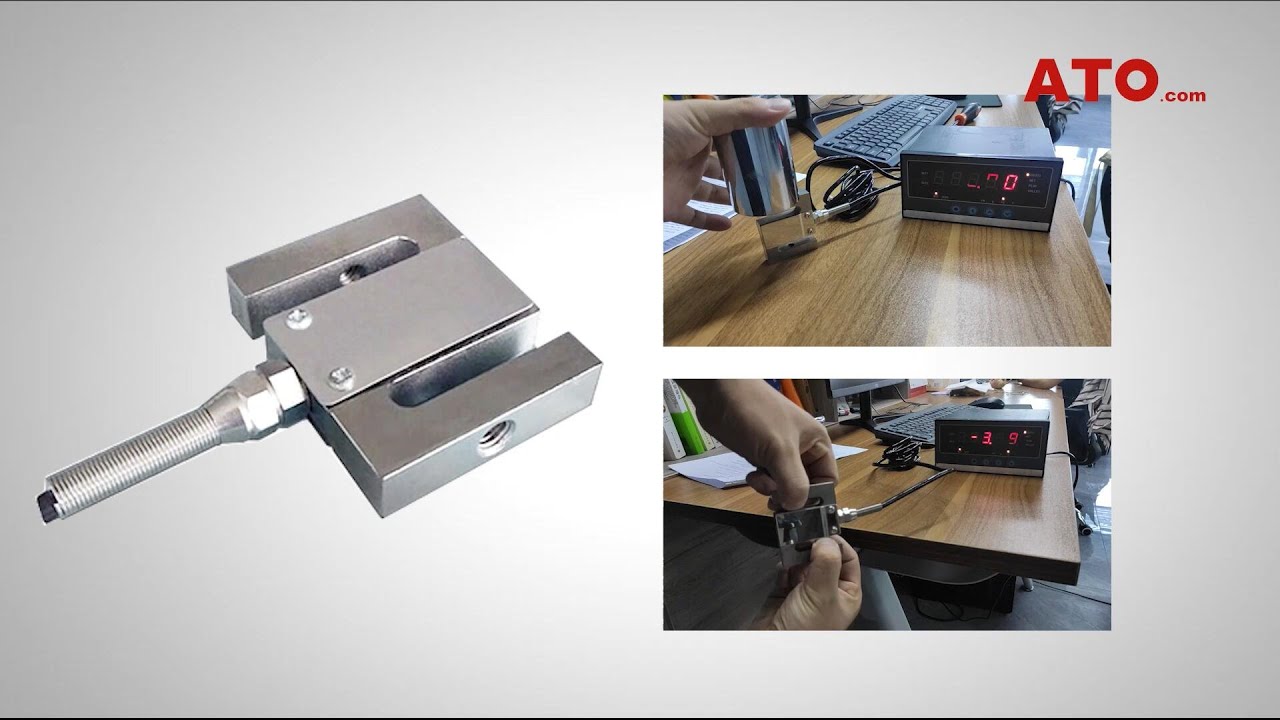 Strain Gauge Load Cell, S Type | Load Cell Sensor