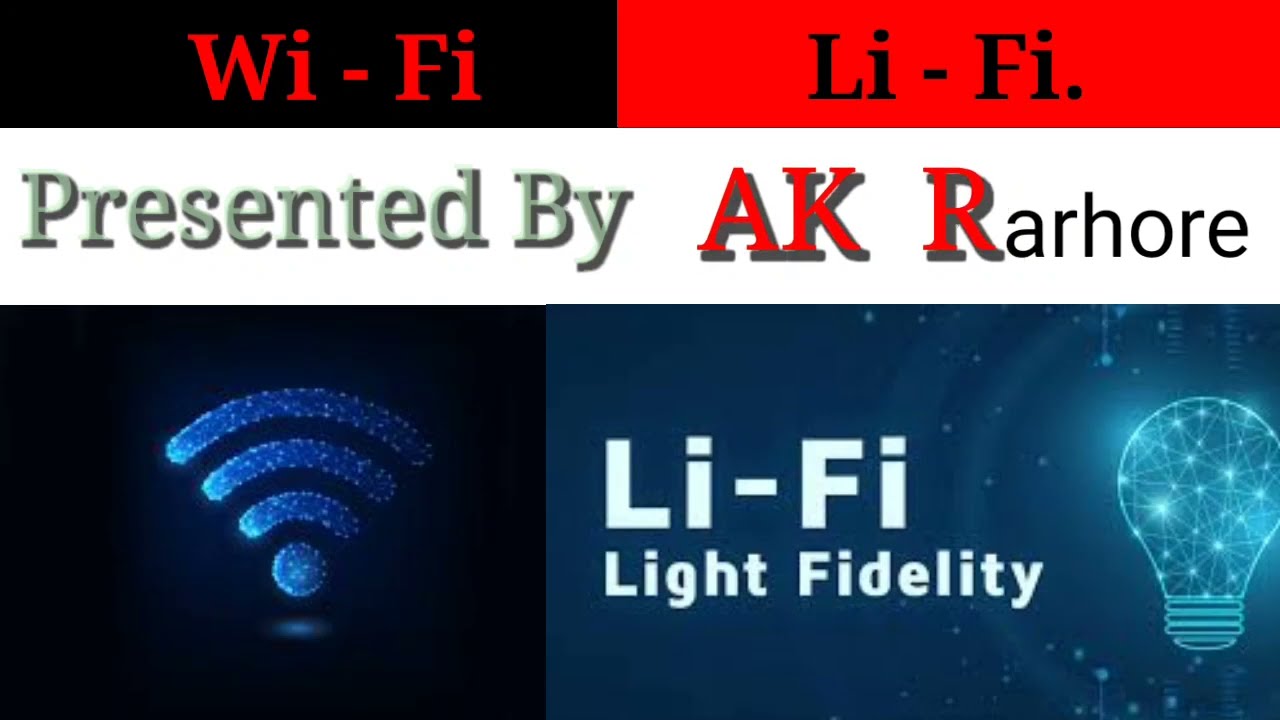 Lifi vs Wifi presentation || Li-fi presentation || Wi-fi presentation || what is Li-Fi and Wi-Fi