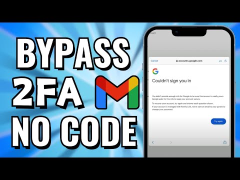 How To Bypass Gmail 2 Step Verification Without Codes Basic Tutorial